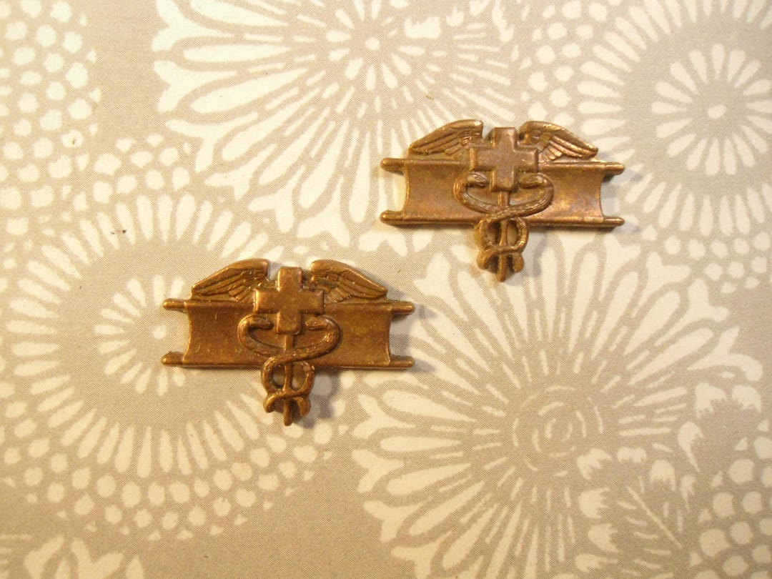 2 Brass U.S. Army Expert Field Medical Badge Stampings - Etsy