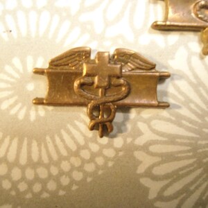 2 Brass U.S. Army Expert Field Medical Badge Stampings - Etsy