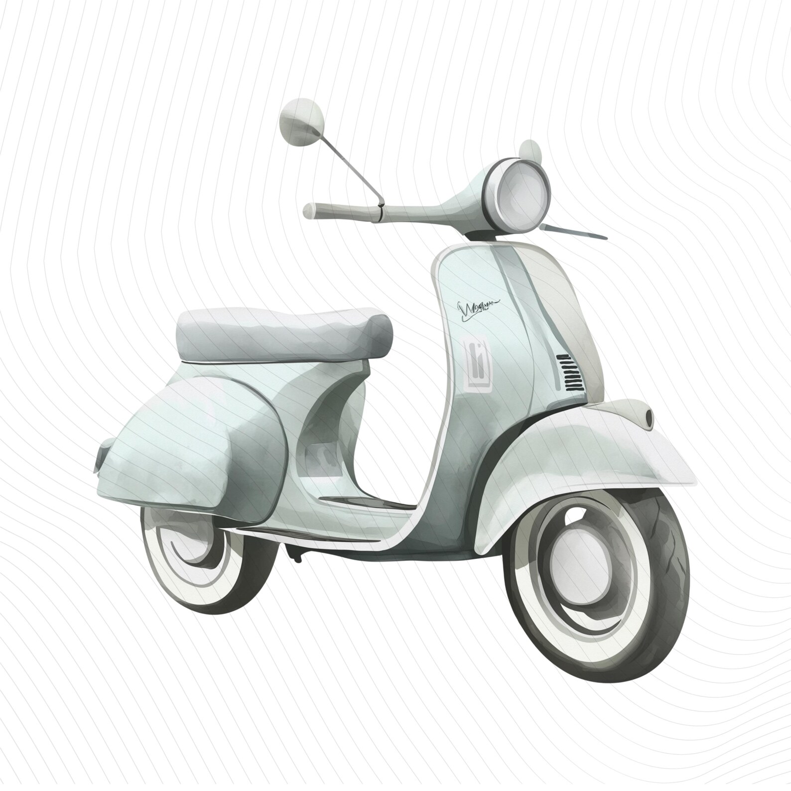 Watercolor Italy Clipart, Mediterranean Clipart, Summer Clipart, Rome ...