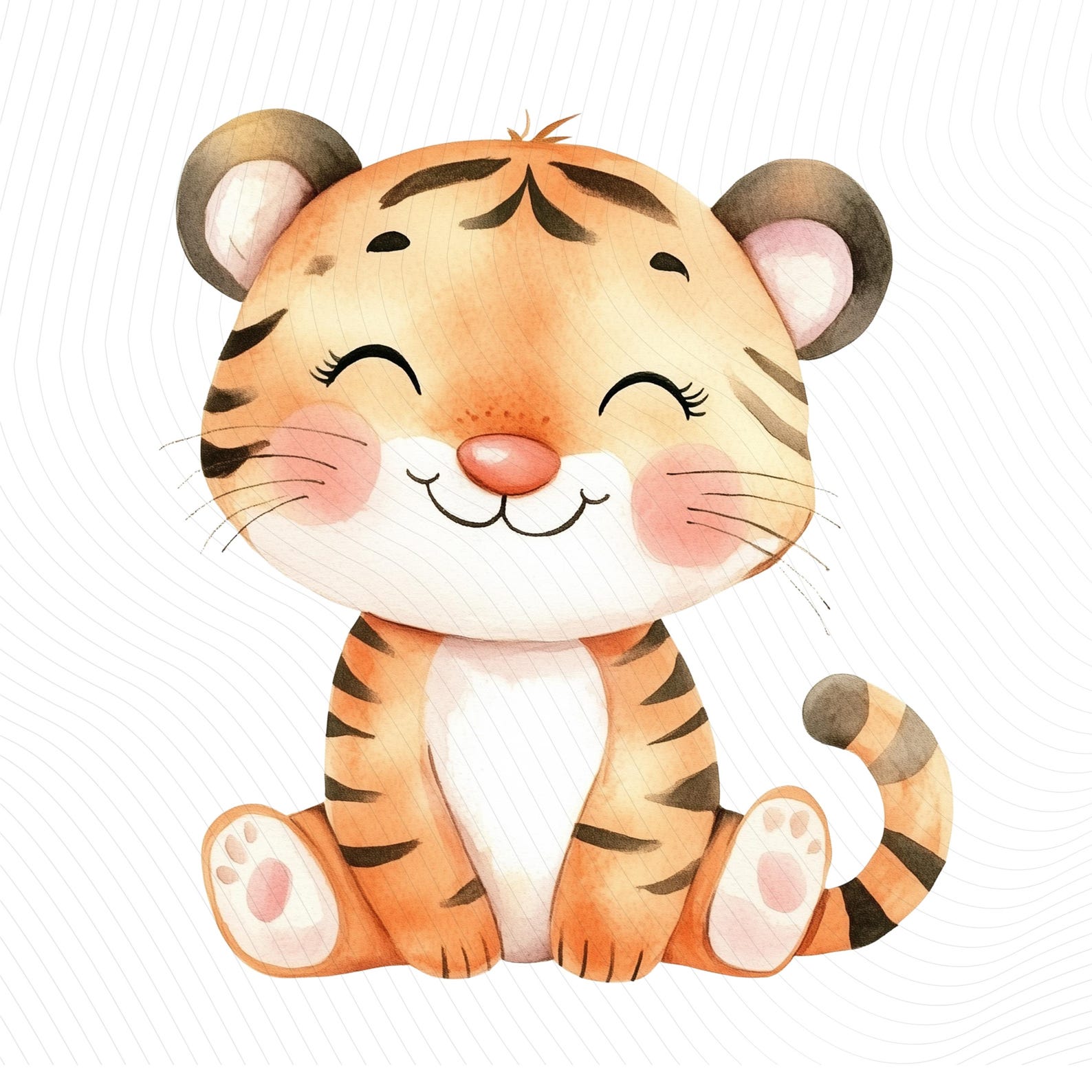 Safari Animal Clipart: Baby Shower Nursery Decor (PNG Files, Digital ...
