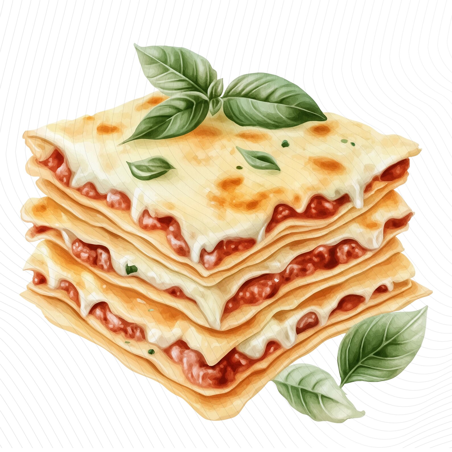 Watercolor Italy Clipart, Mediterranean Clipart, Summer Clipart, Rome ...