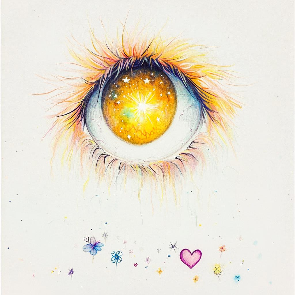 Celestial Eye Clipart – 10 Watercolor Cosmic Eye Jpgs – Fantasy Clip ...