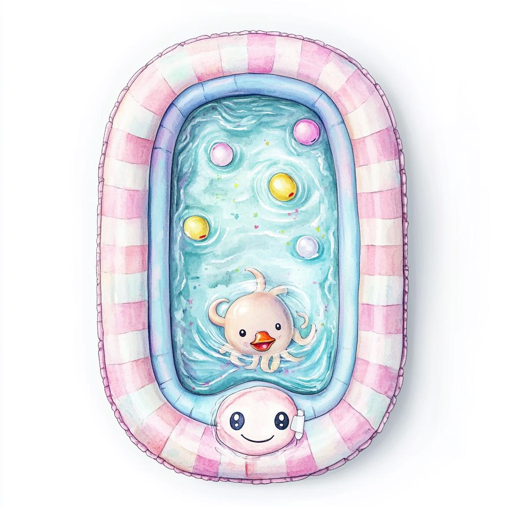 Cute Pool Float Animals Clipart – 10 High-res Watercolor Jpgs – Kawaii ...