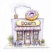 Whimsical Donut Shop Clipart – 10 High-res Watercolor Jpgs – Cute ...