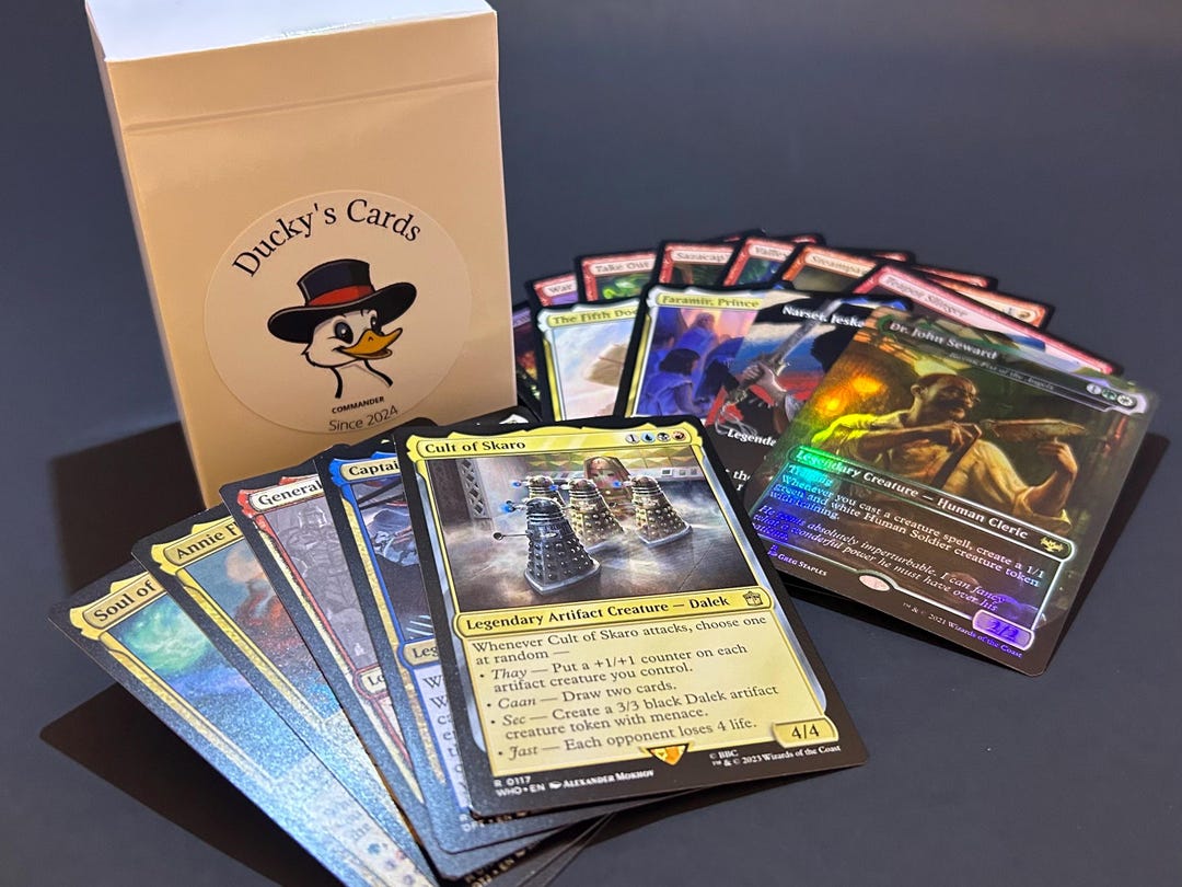 Magic Commander Deck MTG - Etsy