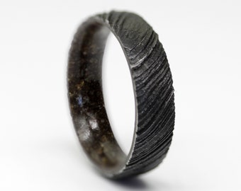 Black Metal Ring - Etsy