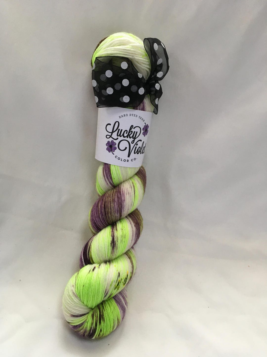 Lucky Violet Color Co. Beatrice, Fingering 75/25 SW Wool, Nylon ...