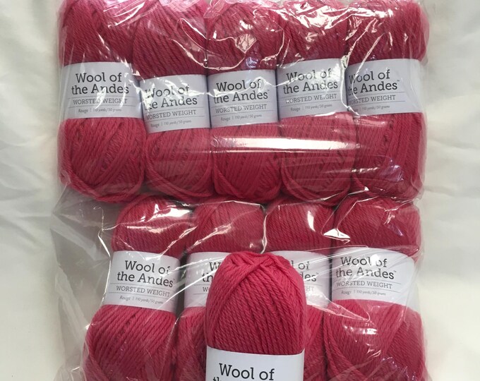 Knit Picks, Wool of the Andes, Worsted 100% Peruvian Highland Wool ...
