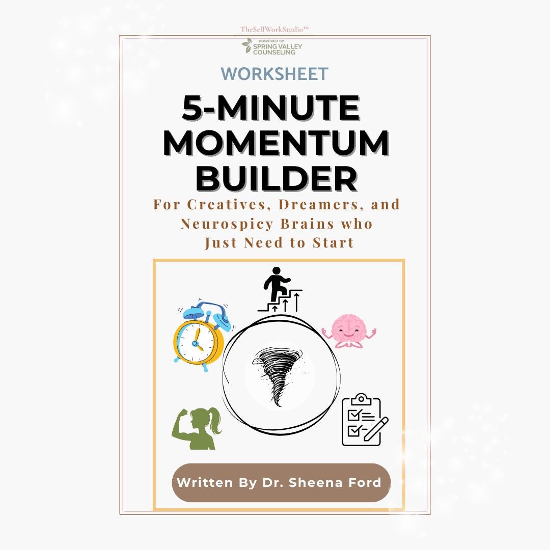 Phase 1: Momentum Tracker • Definition & Direction • Self-work Journey ...