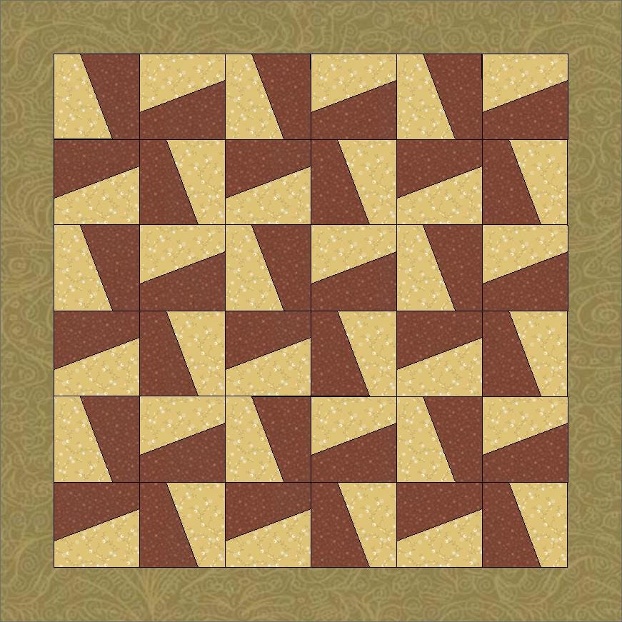 Windmill Quilt Block: Foundation Paper Piecing Pattern (PDF Download ...