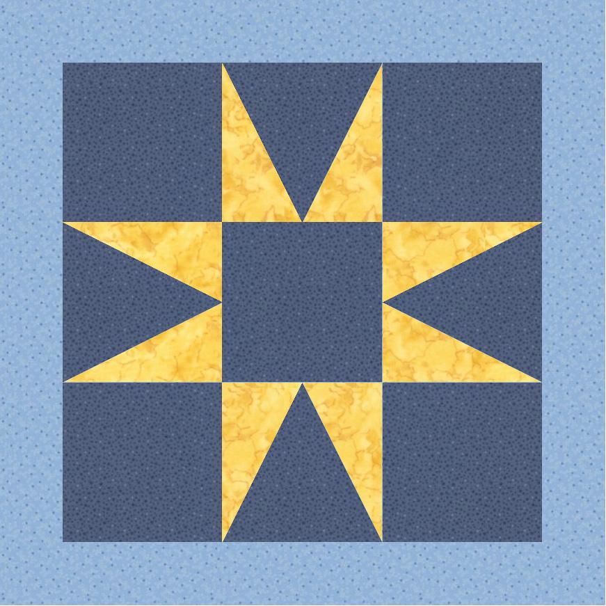 Sawdust Star Quilt Block Pattern: Foundation Paper Piecing (PDF ...