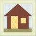Little House Block: Foundation Paper Piecing Pattern, 6 Sizes (PDF ...