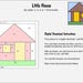 Little House Block: Foundation Paper Piecing Pattern, 6 Sizes (PDF ...