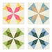 FPP Pattern: Diamond Star Block-- 5 Sizes, Foundation Paper-piecing ...