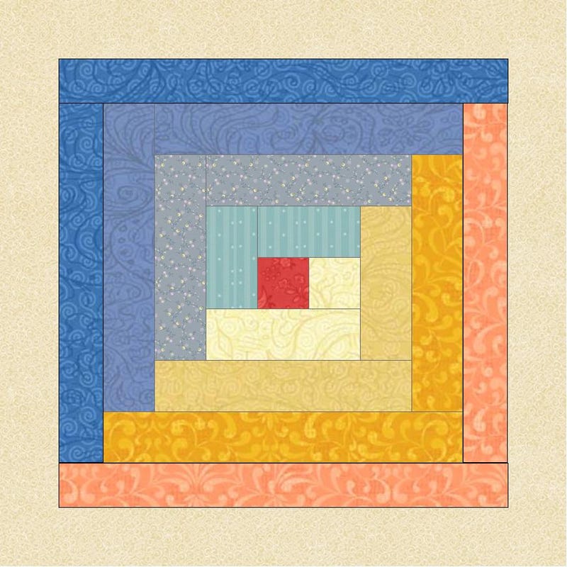 Log Cabins and Blueprints - Etsy