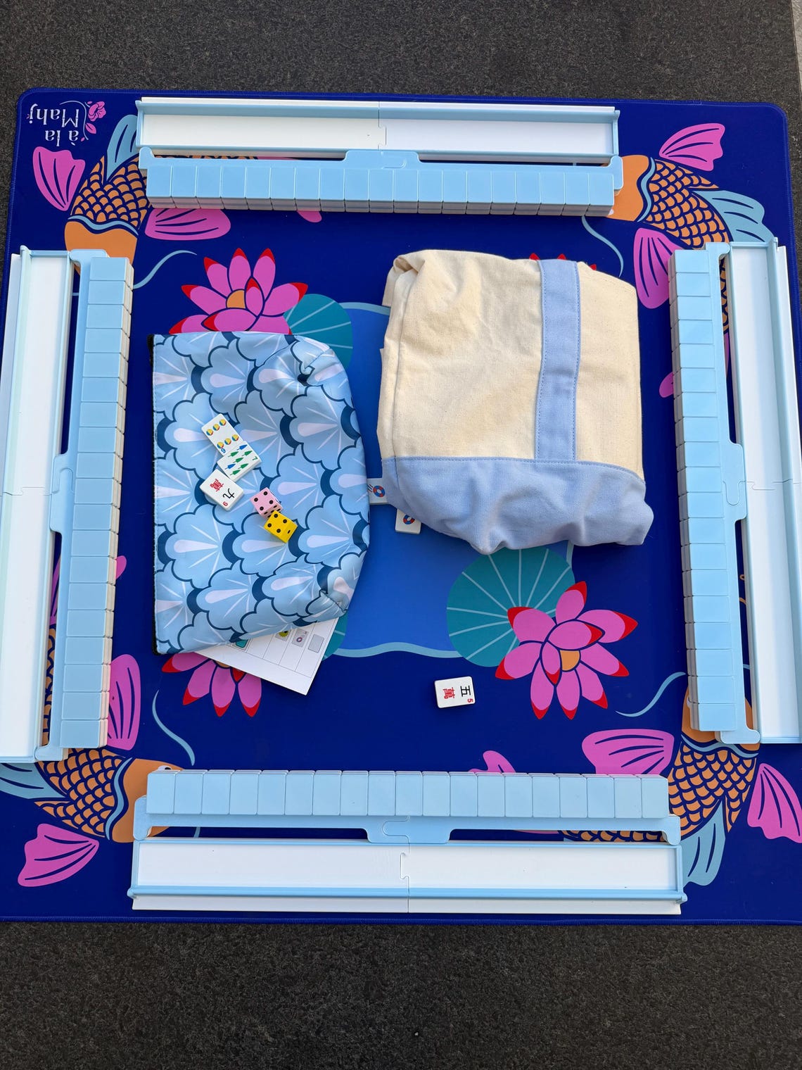 Floating Travel Mahjong - Pool Theme - Etsy