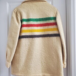 Hudson's Bay Blanket Coat Made in Canada With HBC Stripes Authentic ...