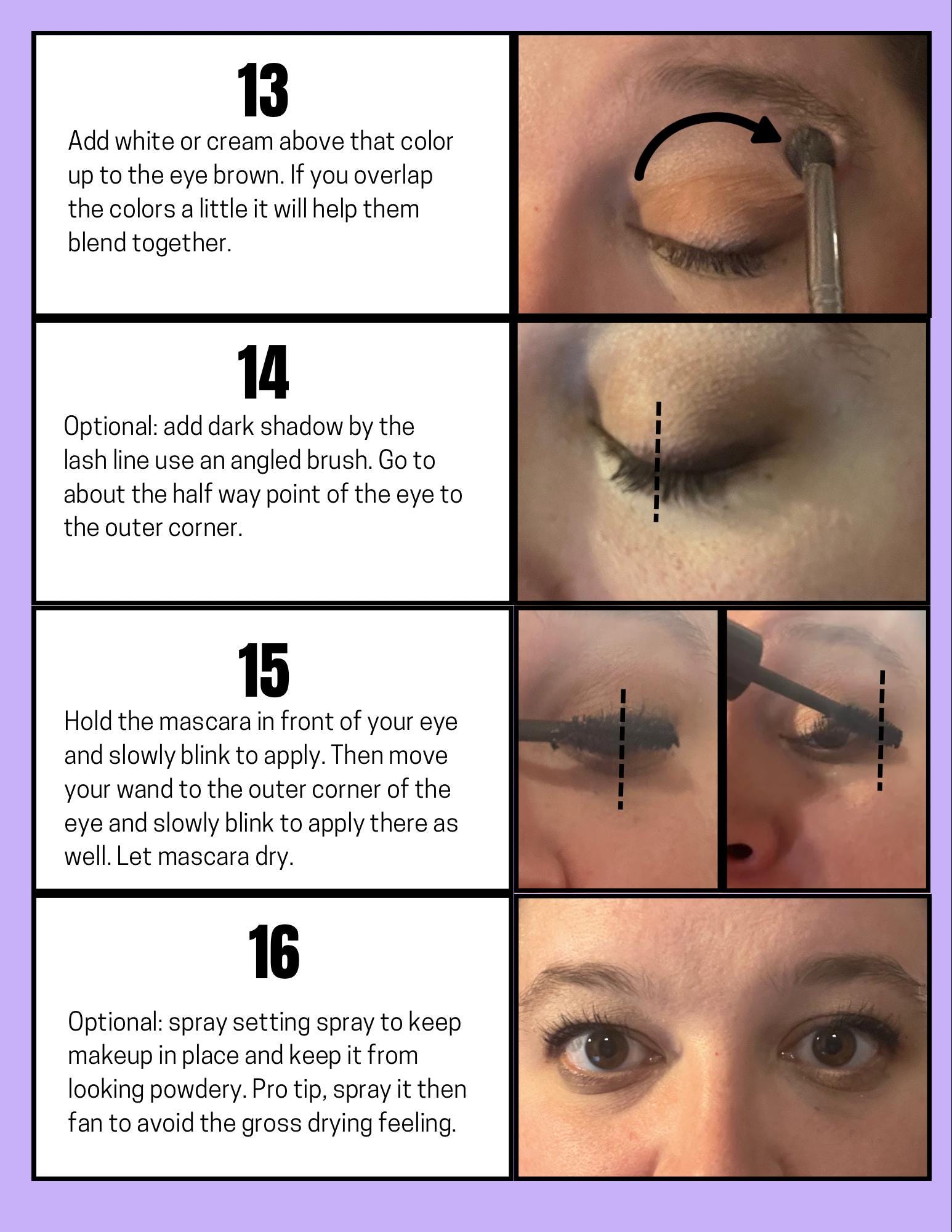 Visual Makeup Tutorial - Etsy