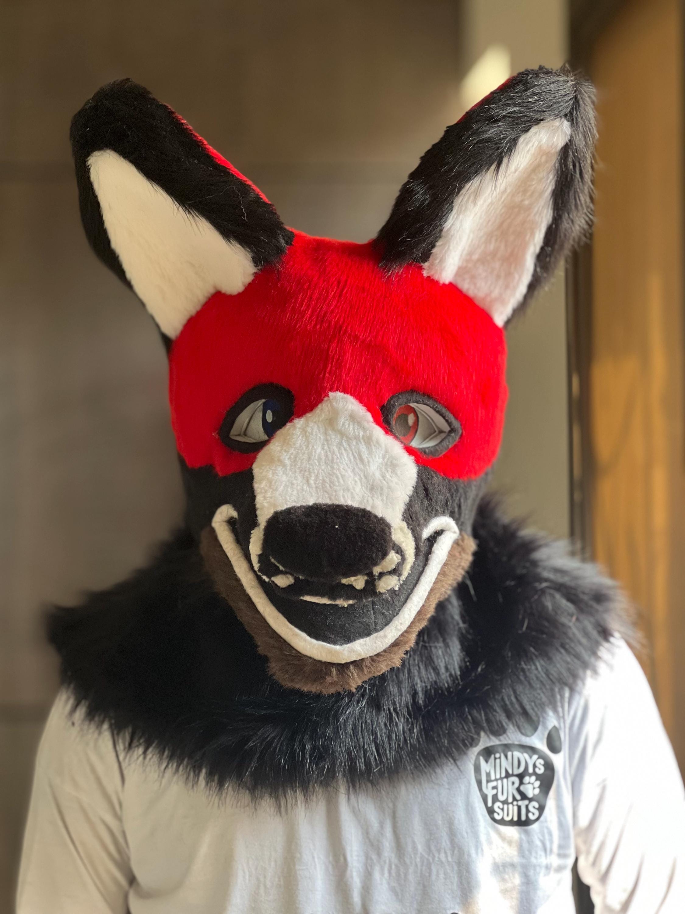 Moving Jaw Fursuit Fox Head || Fursuit Head || Red Fursuit Head || Fox ...