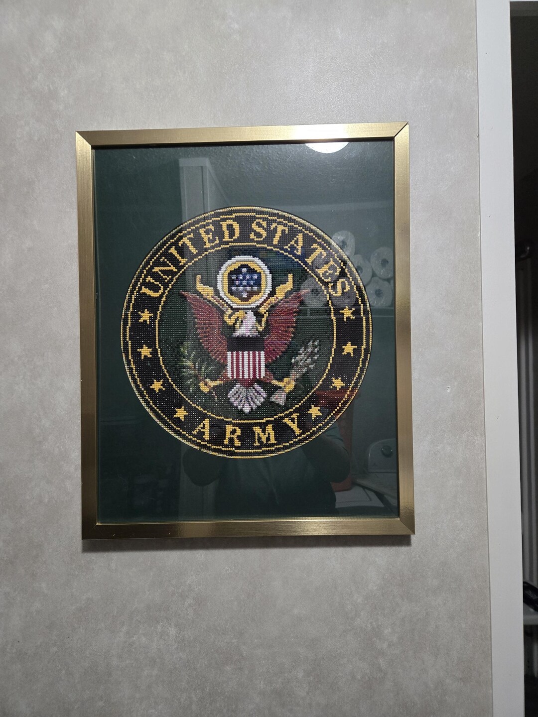 Framed US Army Logo - Etsy