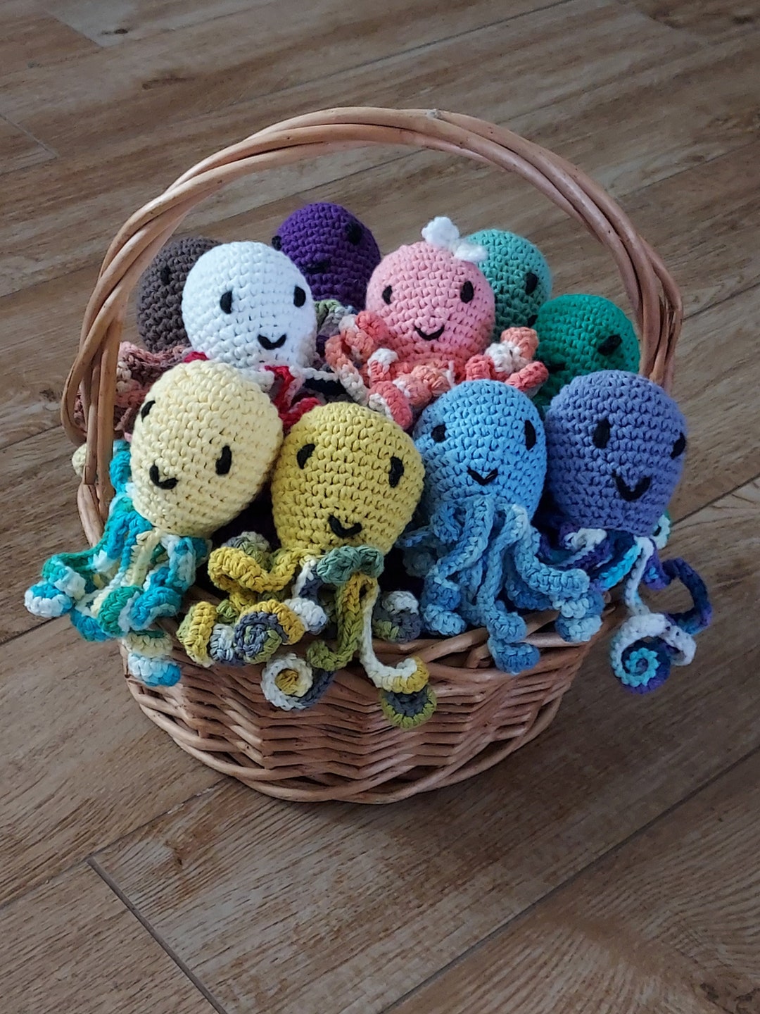 Preemie Octopus Stuffed Baby Toy, 3 Sizes, Preemie NICU Octopus ...