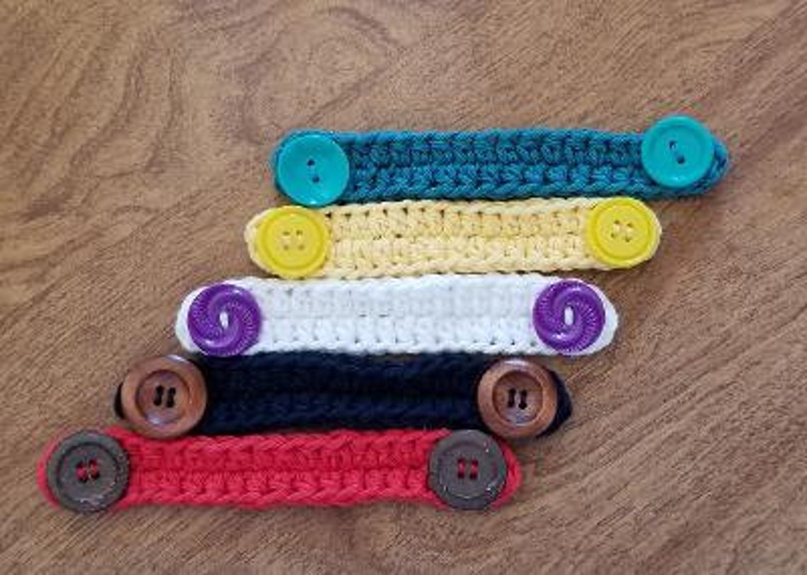 Crochet Face Mask Extenders 3 Styles Ear Savers for | Etsy