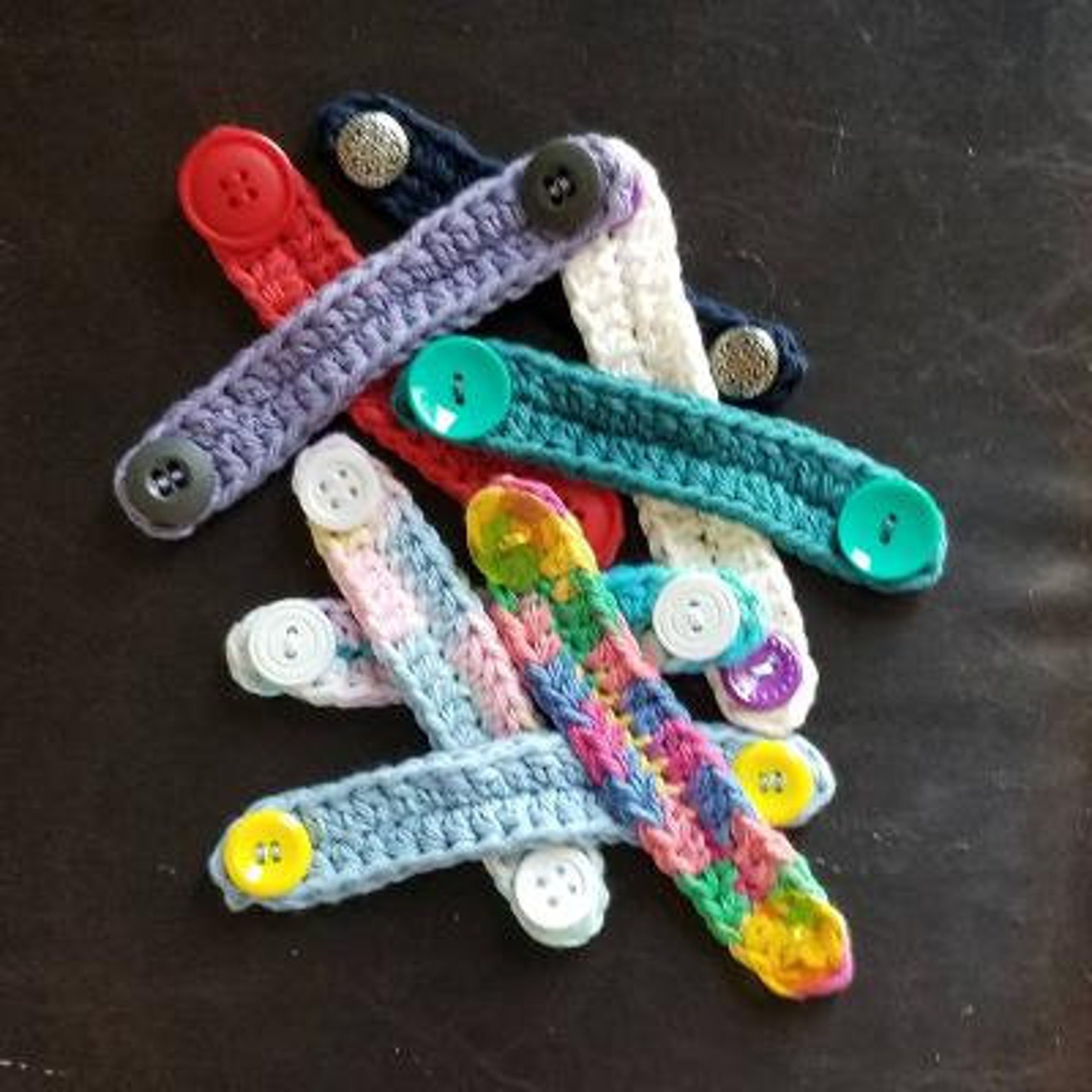 Crochet Face Mask Extenders 3 Styles Ear Savers for | Etsy