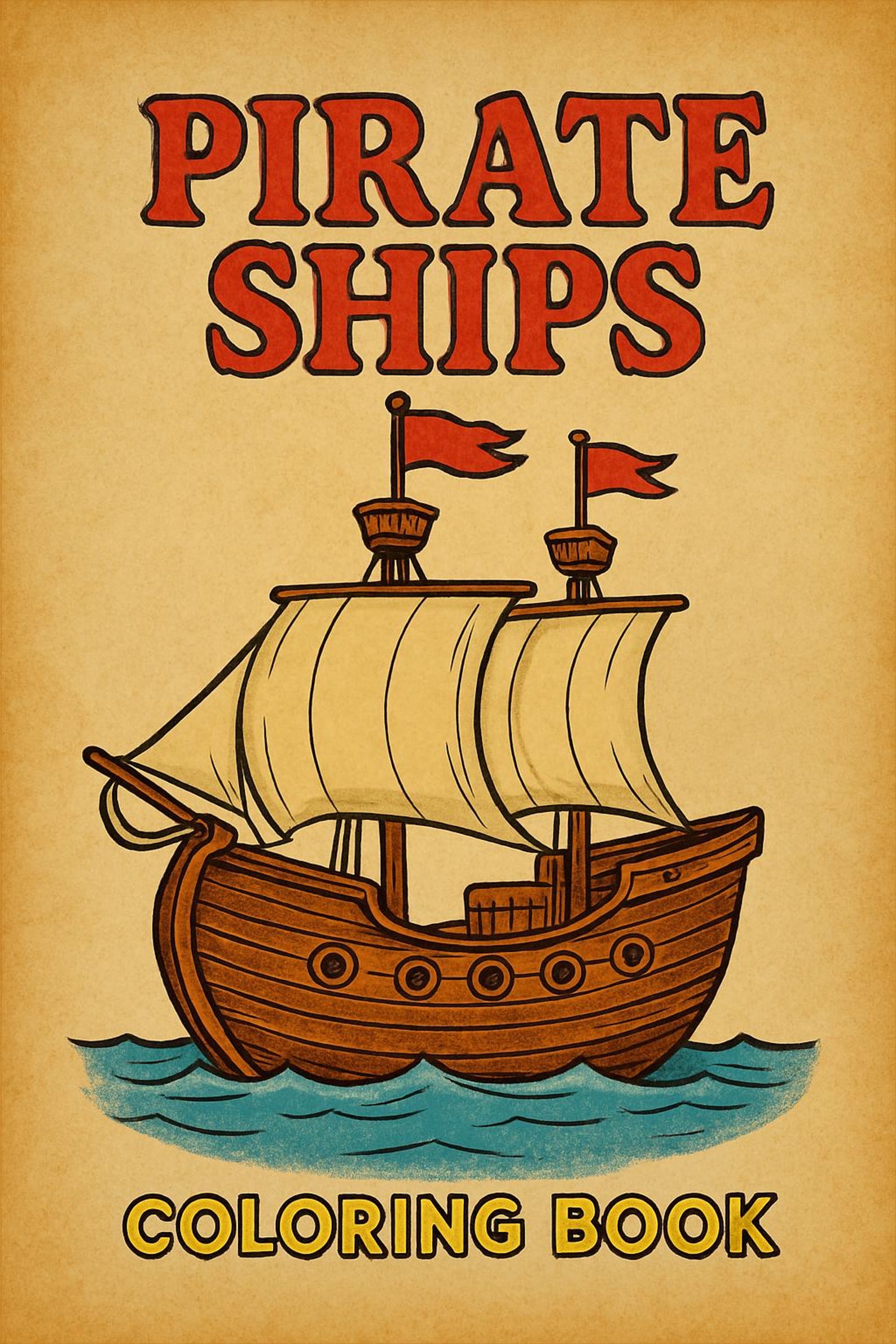 Sailboats & Ships Coloring Book | 20 Fun Printable Pages for Kids ...