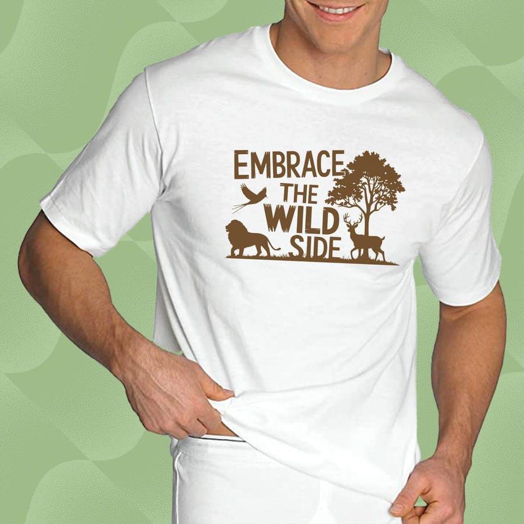 Embrace the Wild Side Svg Png Jpg, Nature Adventure Quote Eps Cricut ...