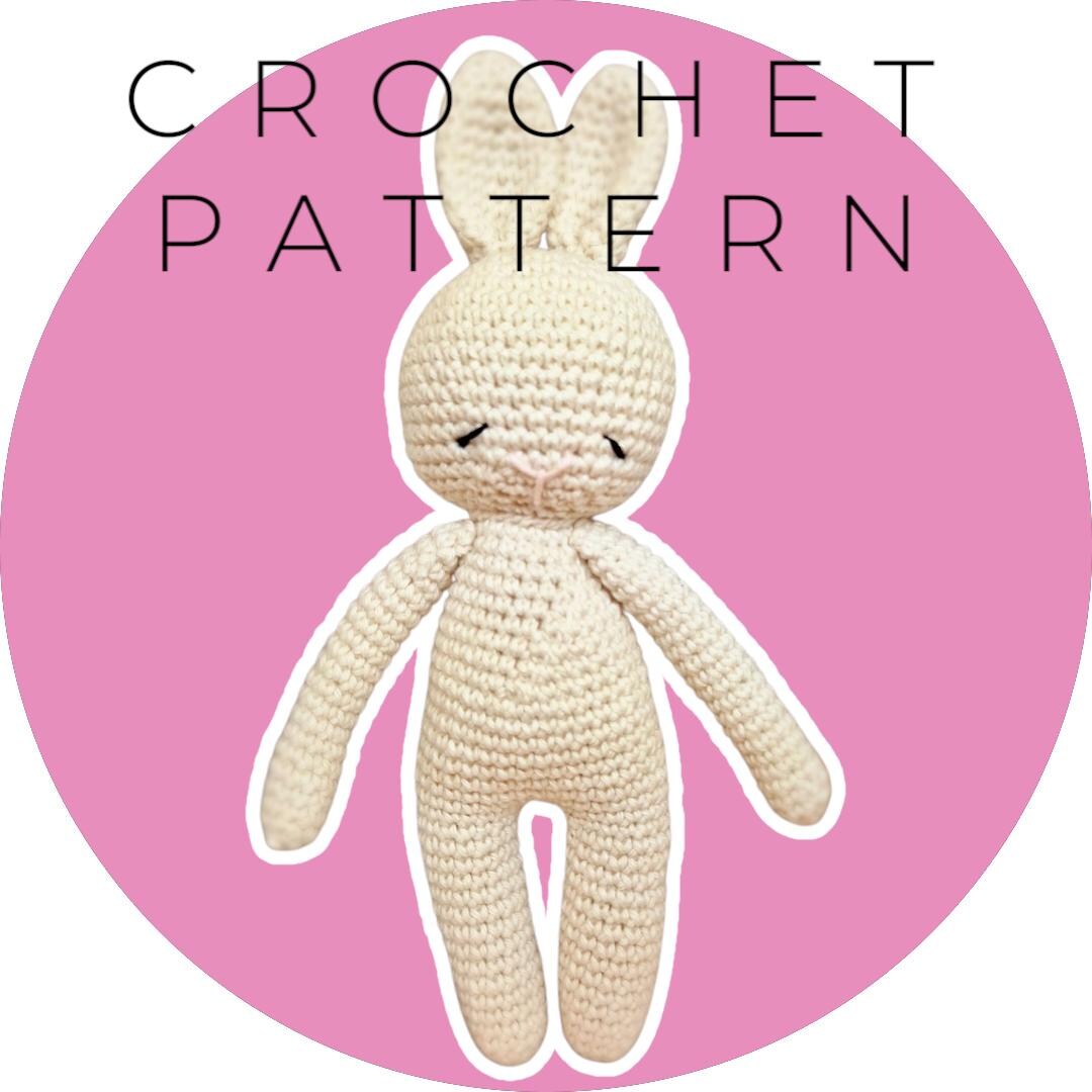 CROCHET PATTERN: Sleepy Bunny, Beautiful and Beginner Friendly ...