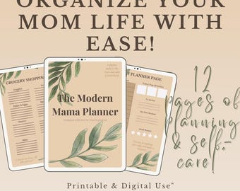 Mama Planner - Etsy