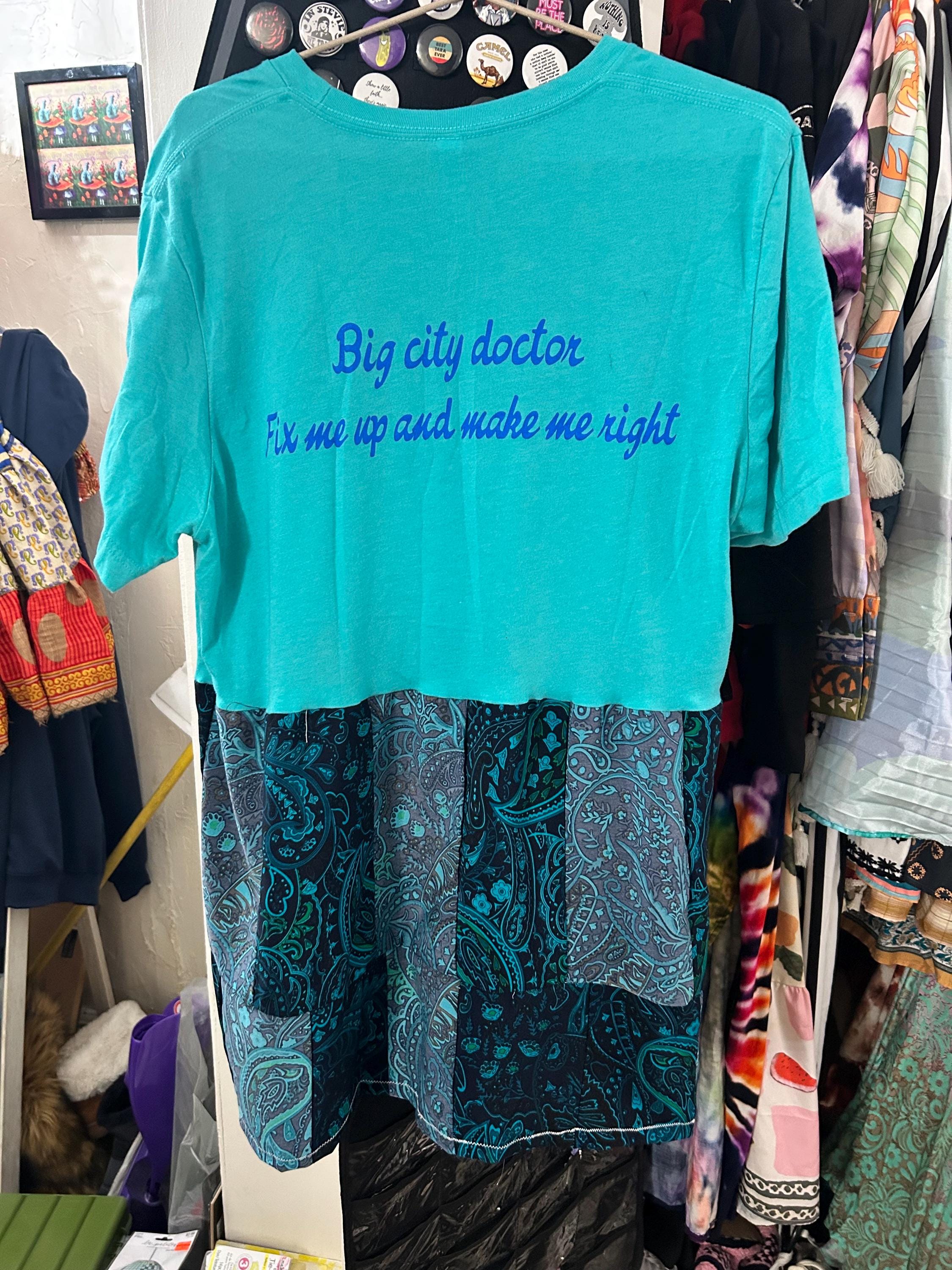 Widespread Panic Walgreens Tshirt Patchwork Dress “big City Dr Fix Me ...