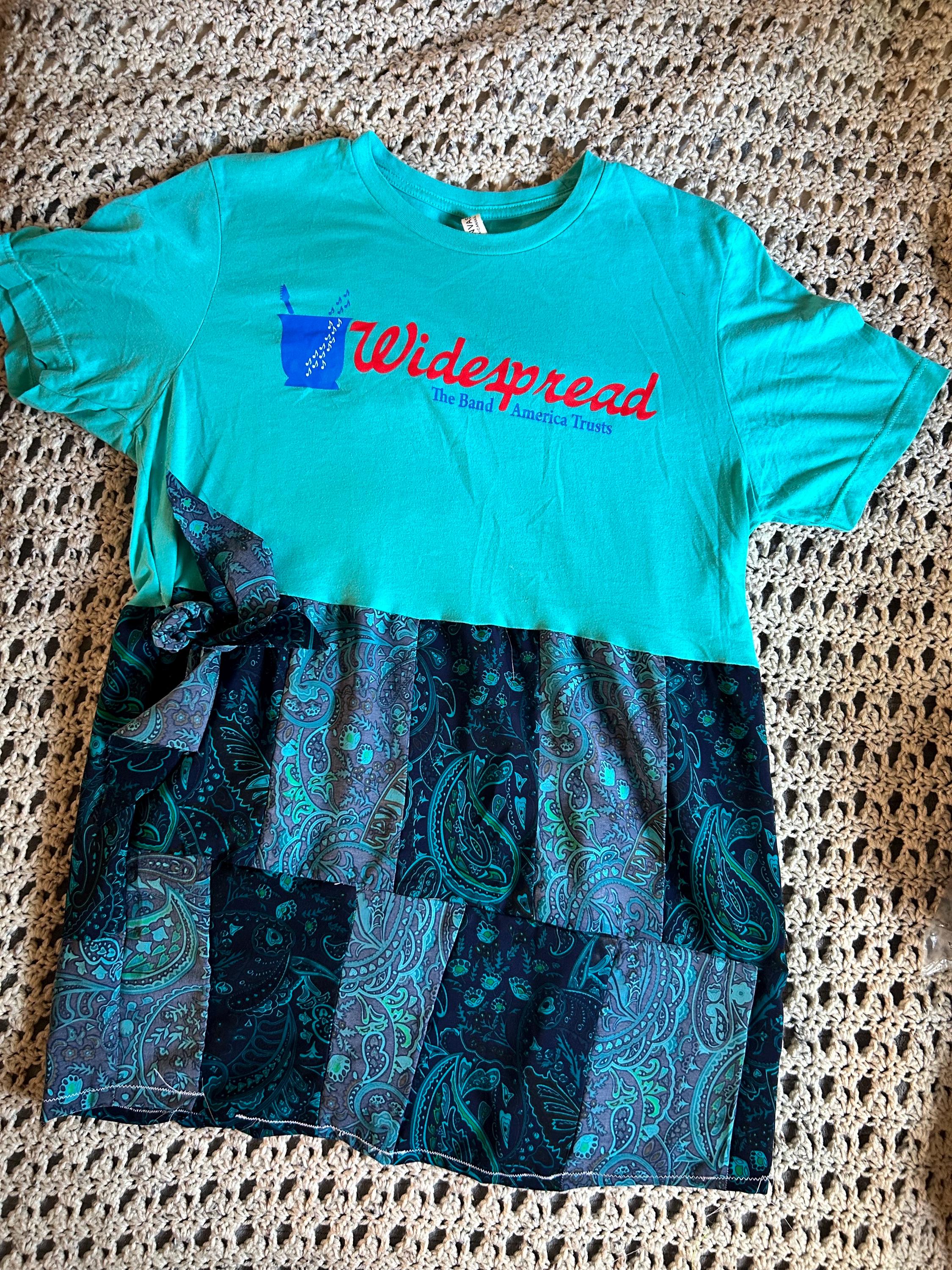 Widespread Panic Walgreens Tshirt Patchwork Dress “big City Dr Fix Me ...