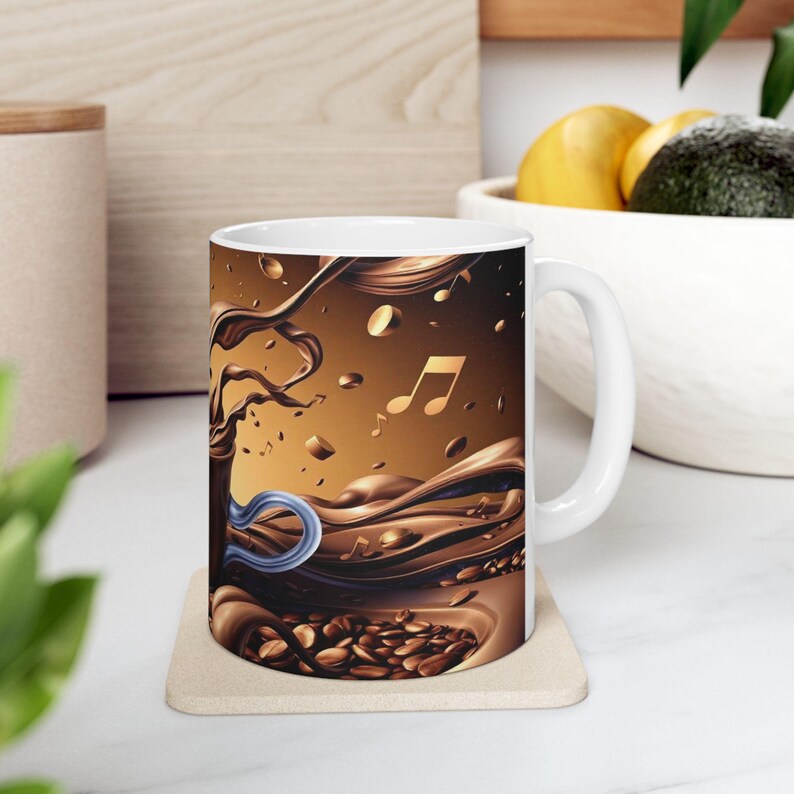 Harmony Mocha Ceramic Coffee Mug – Starlight Design - Etsy UK