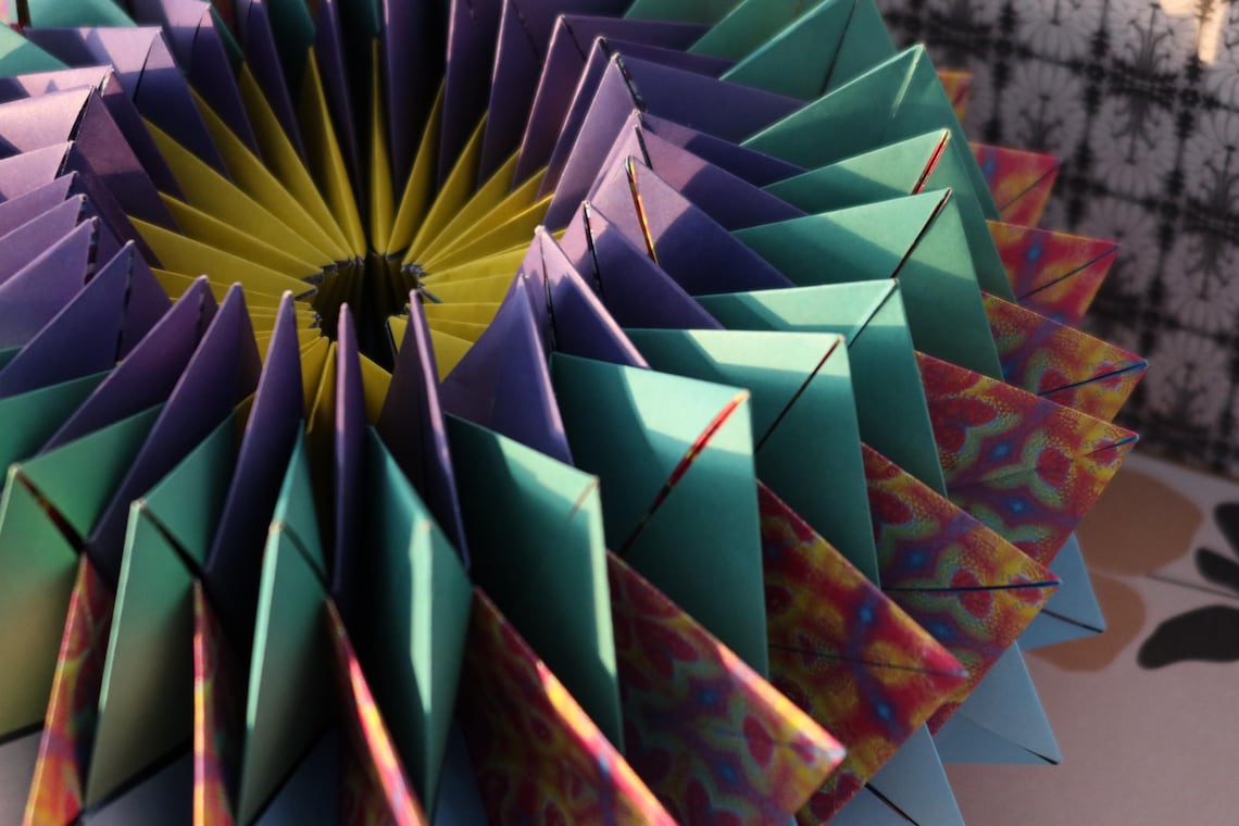Extra Large Origami Fidget - Etsy