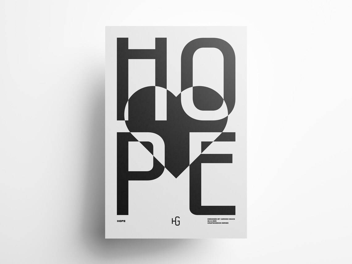 Houckgraphics Hope Poster - Etsy