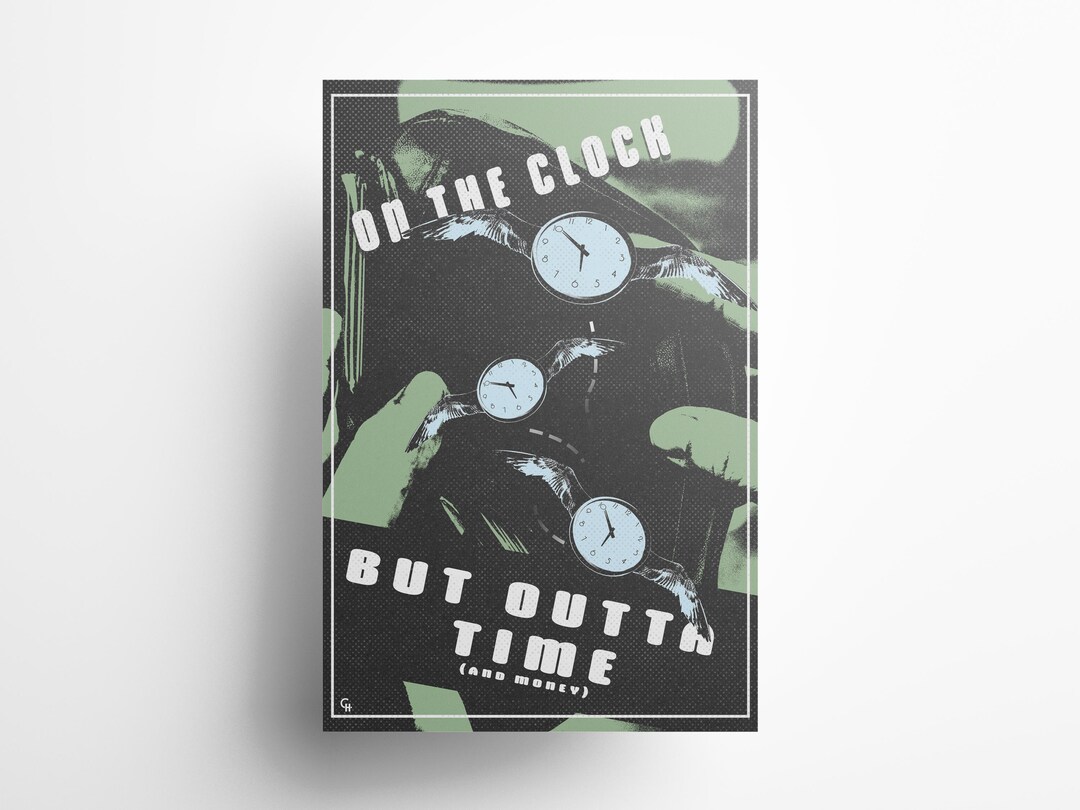 Houckgraphics Outta Time Poster - Etsy