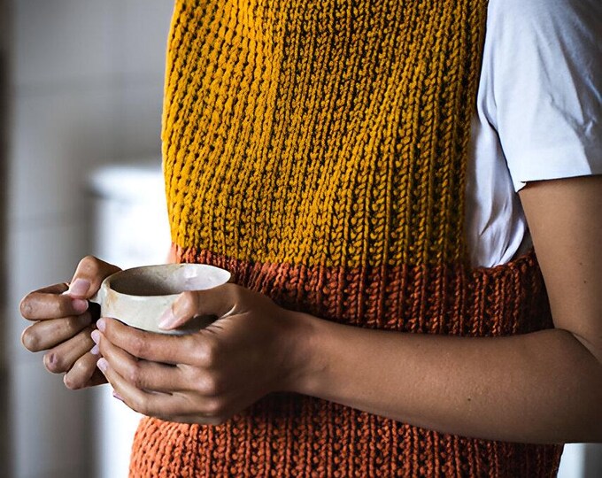 The Timbo Vest - Knitting Pattern - Etsy