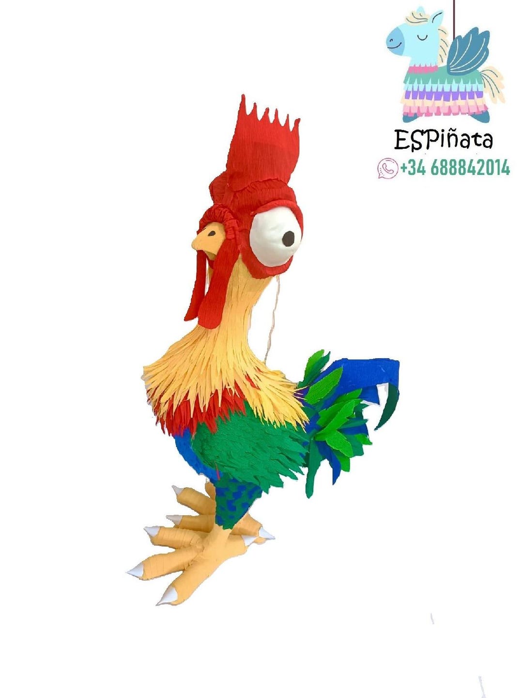 Rooster Piñata | Personalized Tropical Party Piñata | Kids' Birthday ...