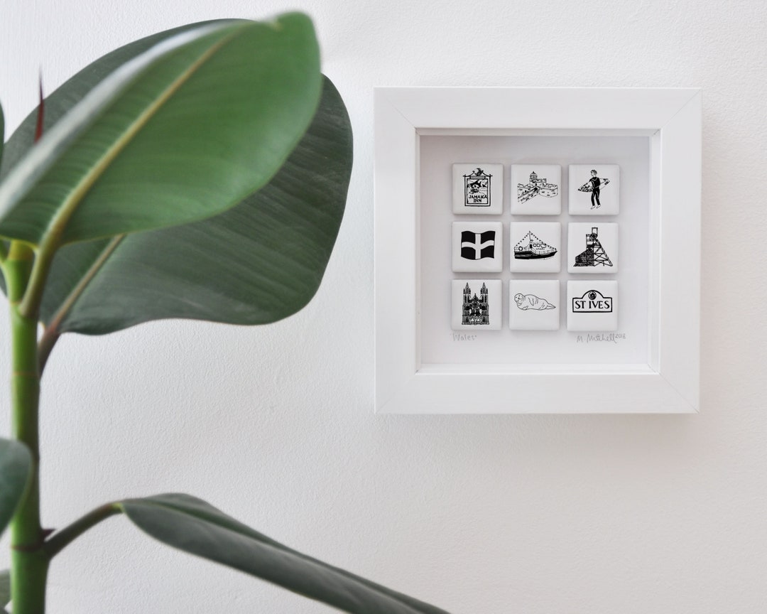 Cornwall Wall Art - Small, Cornwall Framed Art, Cornish Art - Etsy