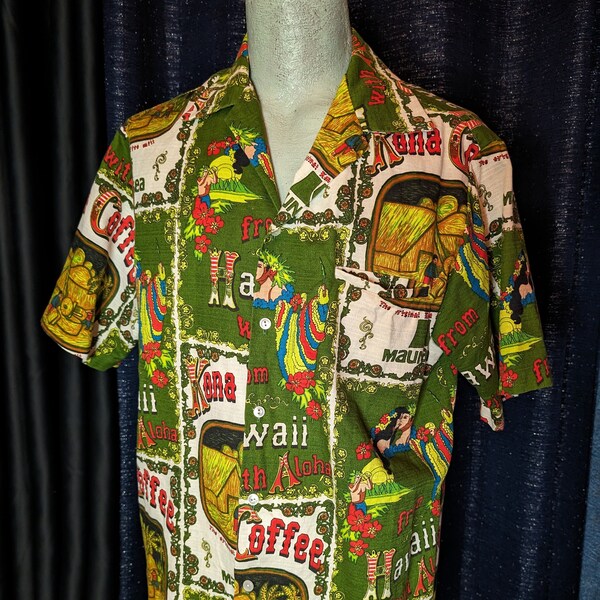 Men's Hawaiian Shirt - Etsy