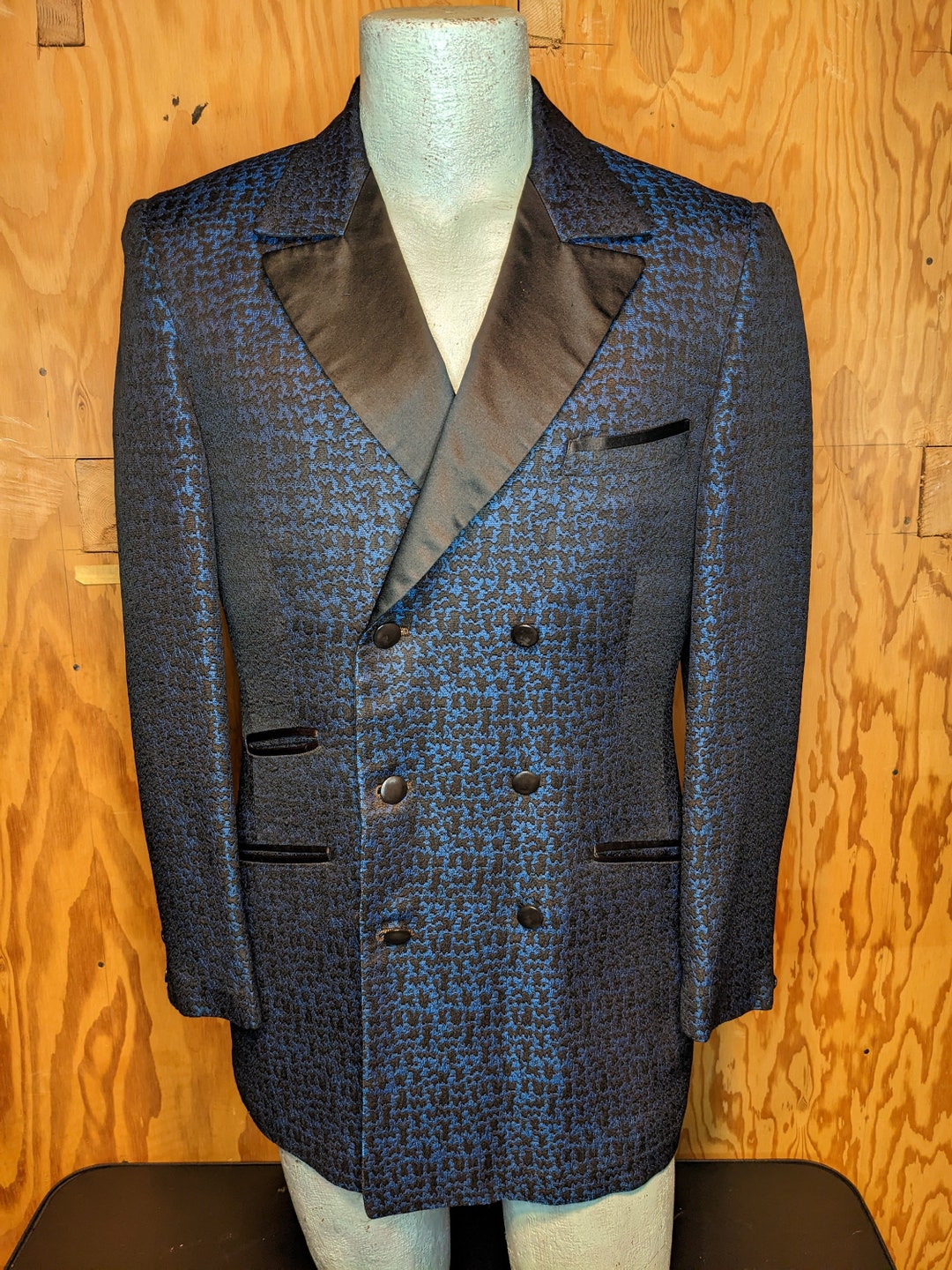 EUC Vintage Mens 1960s Double Breasted Mod AFTER SIX Dinner Smoking ...