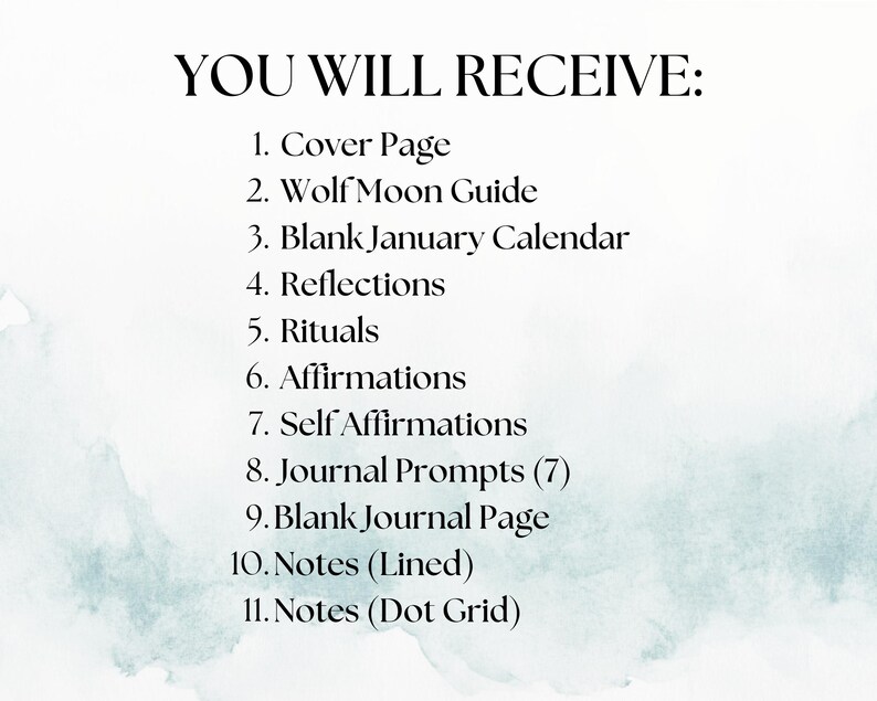 Wolf Moon Ritual Guide, Full Moon Printable, Moon Phases, Full Moon ...