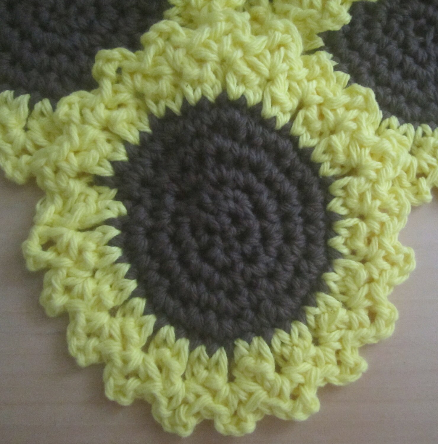 PDF Pattern for Lacey Sunflower Applique, Coaster, or Doily - Etsy