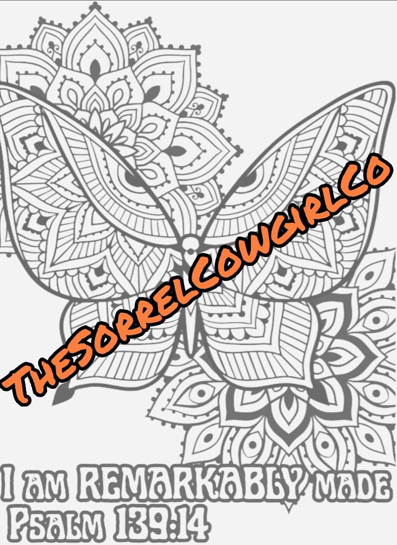 Mandala Bible Verse Coloring Pages - Etsy Canada