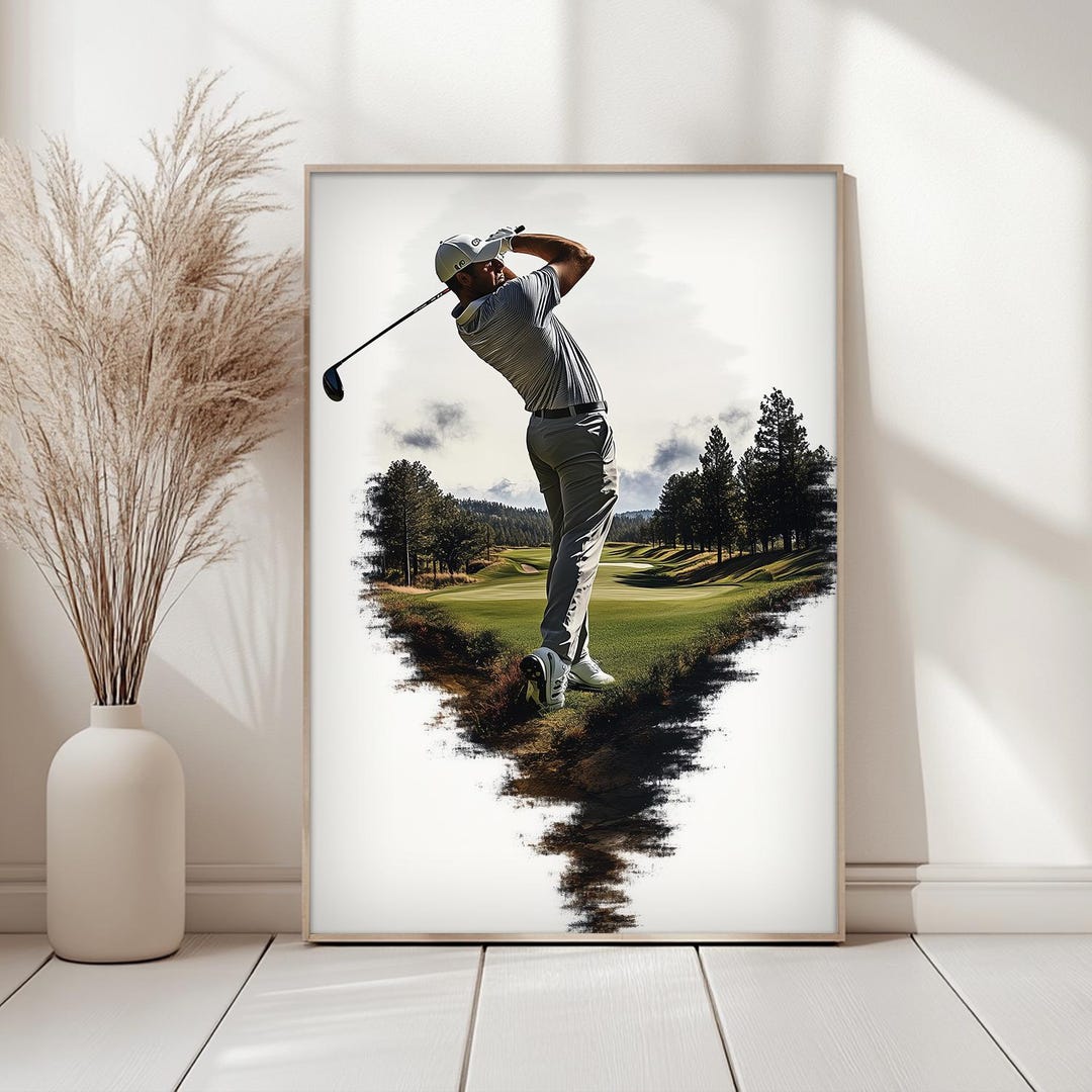 Golf Poster, Motivational Poster, Rory Mcilroy Poster, Sports Poster ...