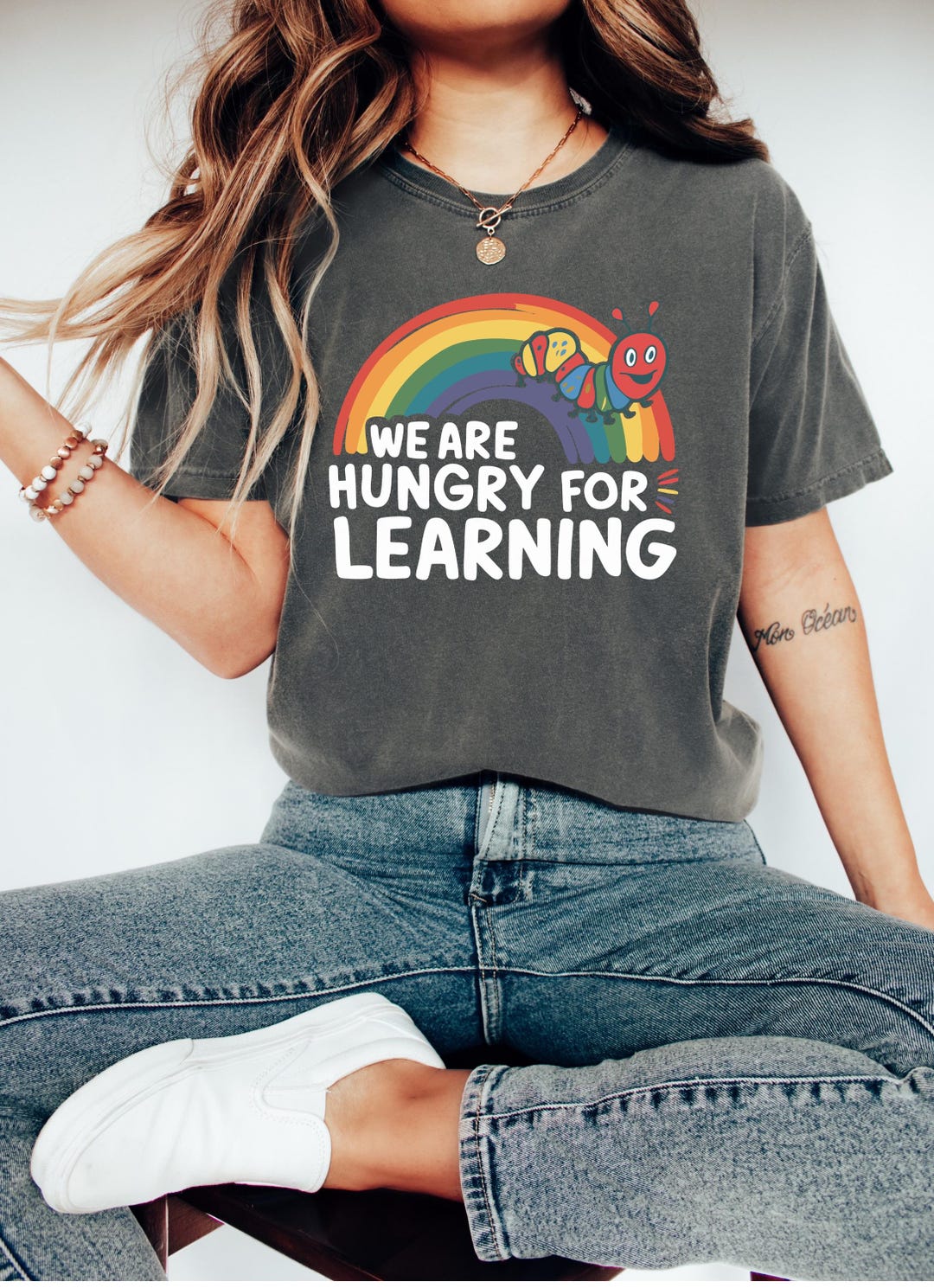We Are Hungry for Learning Shirt, Back to School Tee, Teacher Life ...