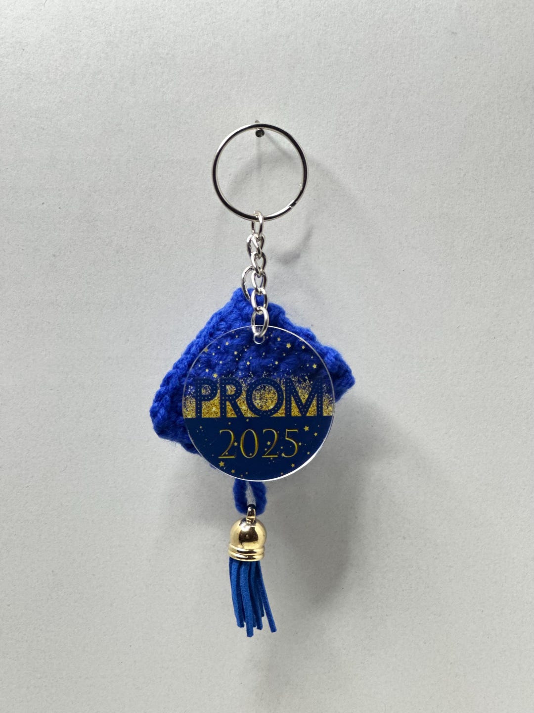 Crochet Prom 2025 Keychain | Handmade Prom Favor Gift | Custom Year ...