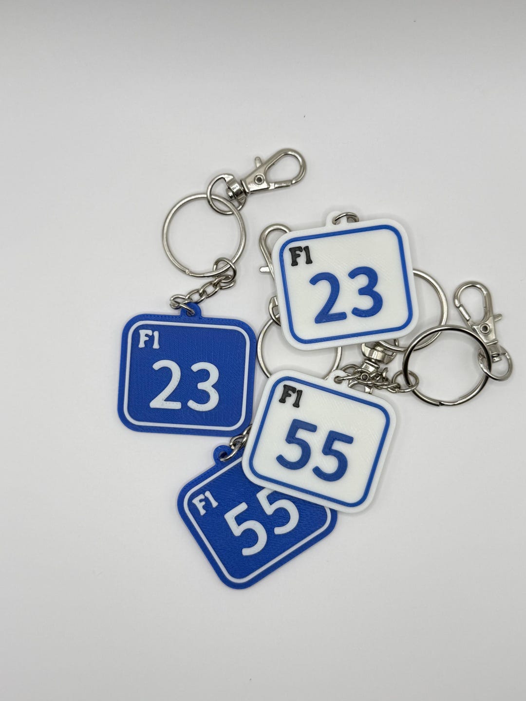 F1 3D Print Keychains - Williams - Etsy