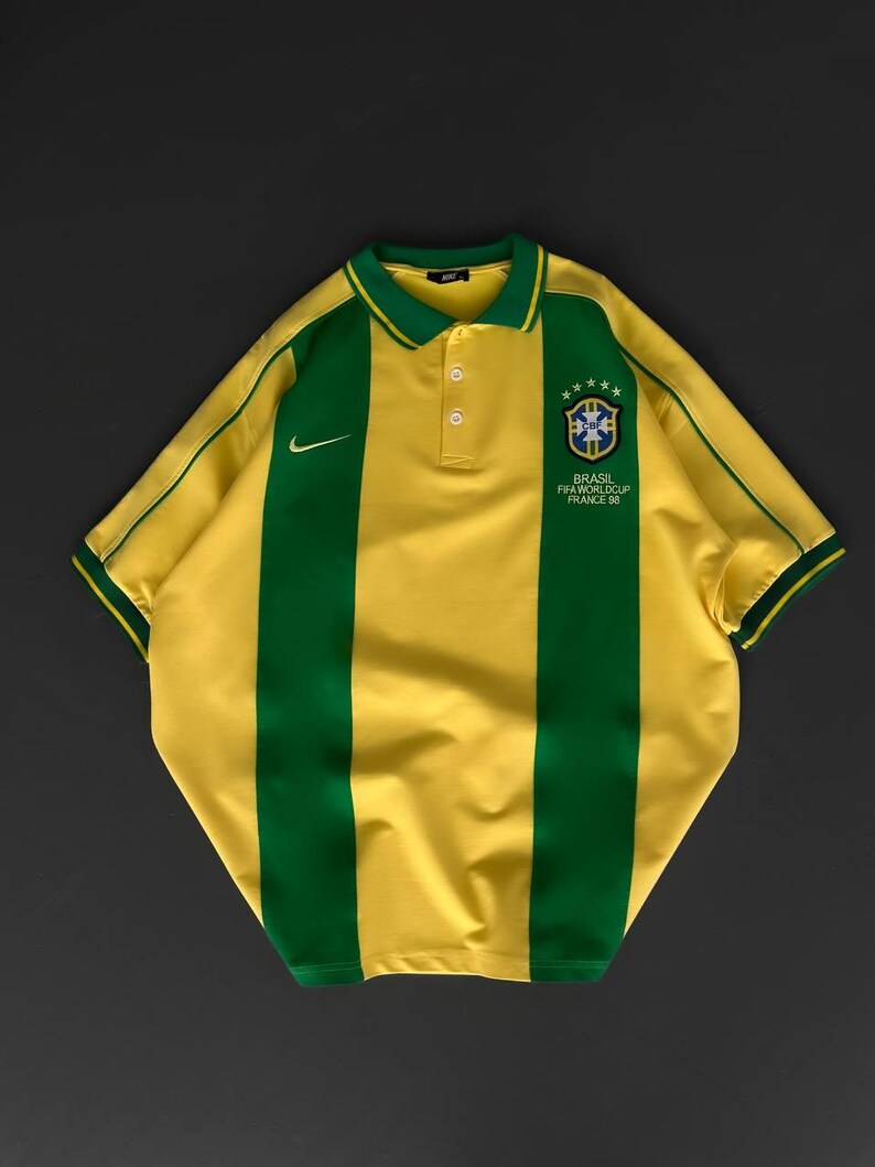 Brazilian Style Polo Collar Oversize T-shirt - Etsy